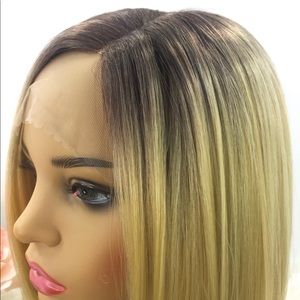 Accessories | Short Cake Lace Front Wig Wside Part | Poshmark